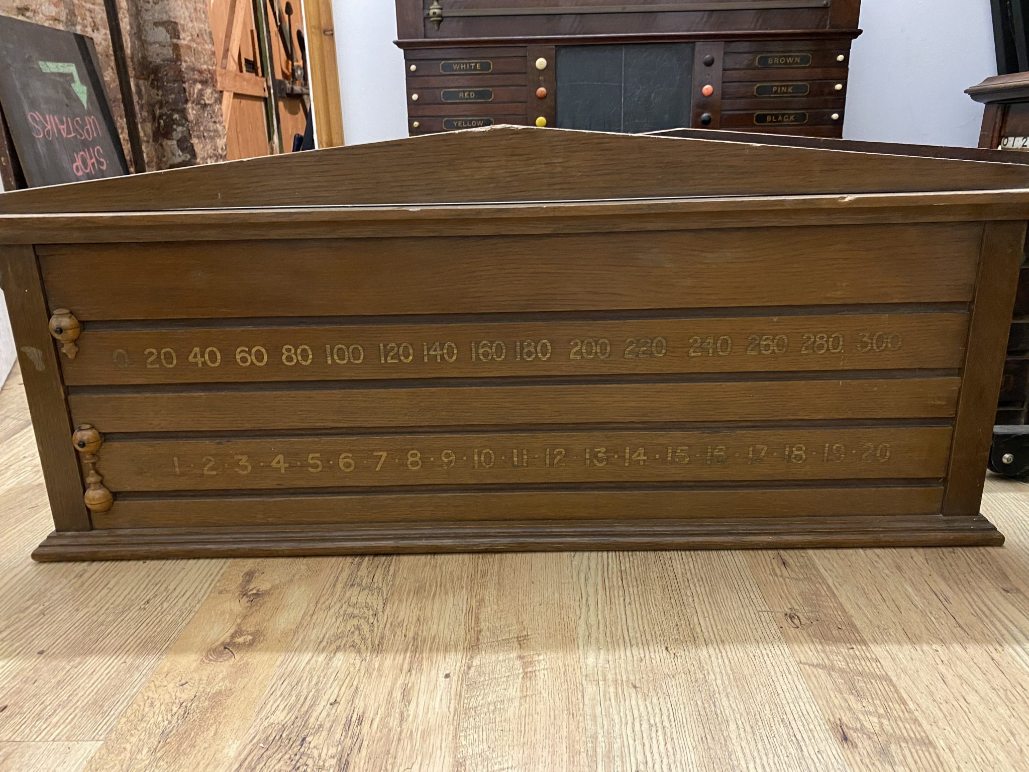 Antique Snooker Scoreboards - lovingly refurbished - J.B Billiards