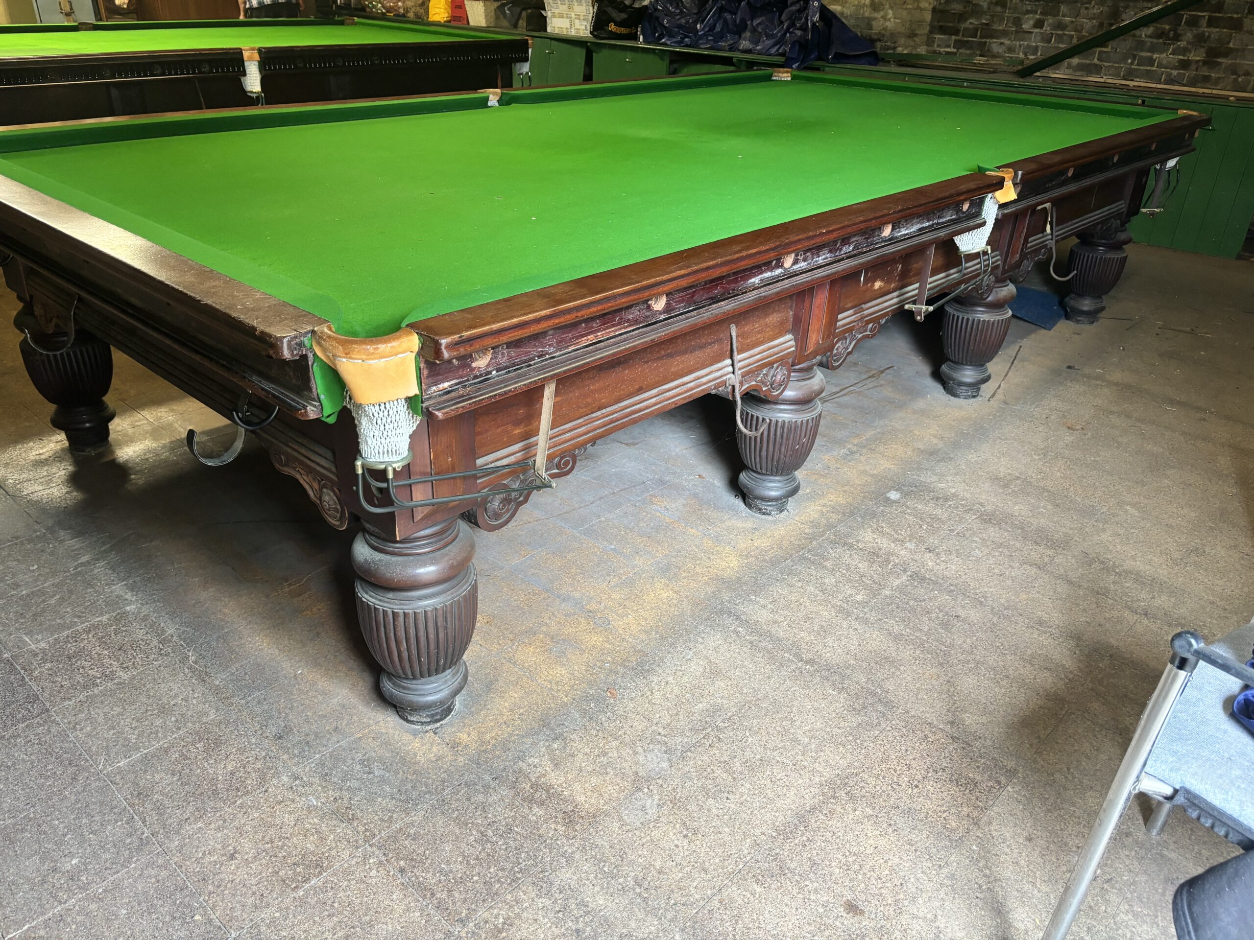 Antique Victorian George Wright mahogany 12ft table - John Bennett ...