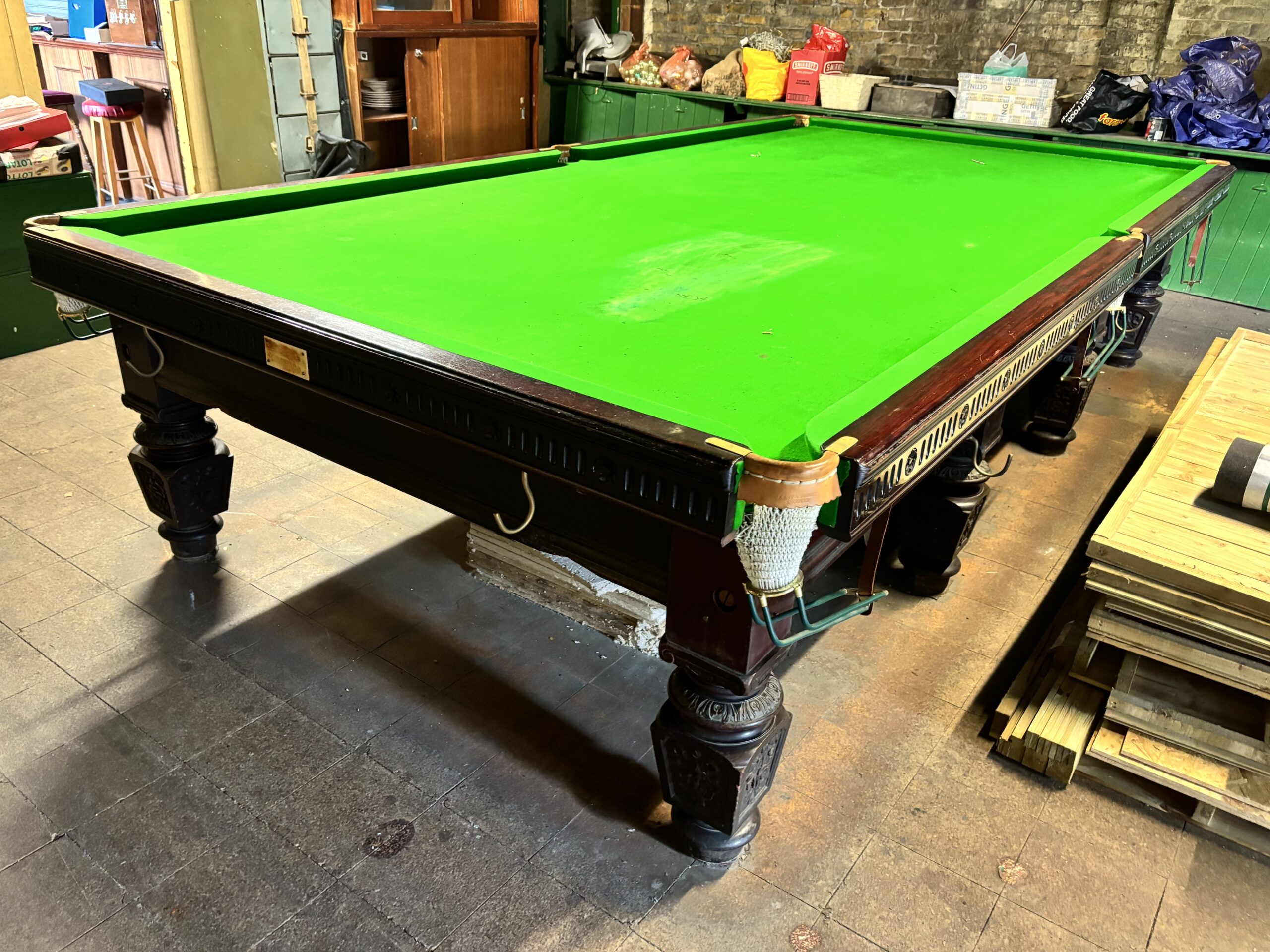 Antique Victorian George Wright mahogany 12ft table - John Bennett ...