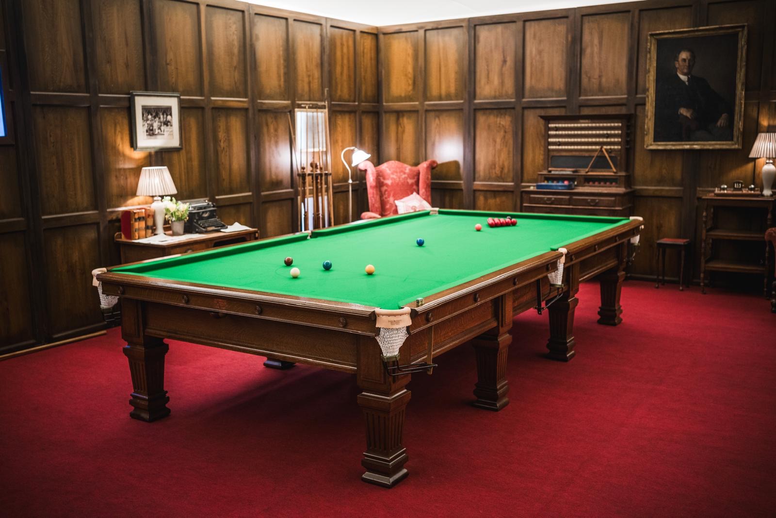 Antique Arts and Crafts Oak Burroughes & Watts 12ft table - John ...