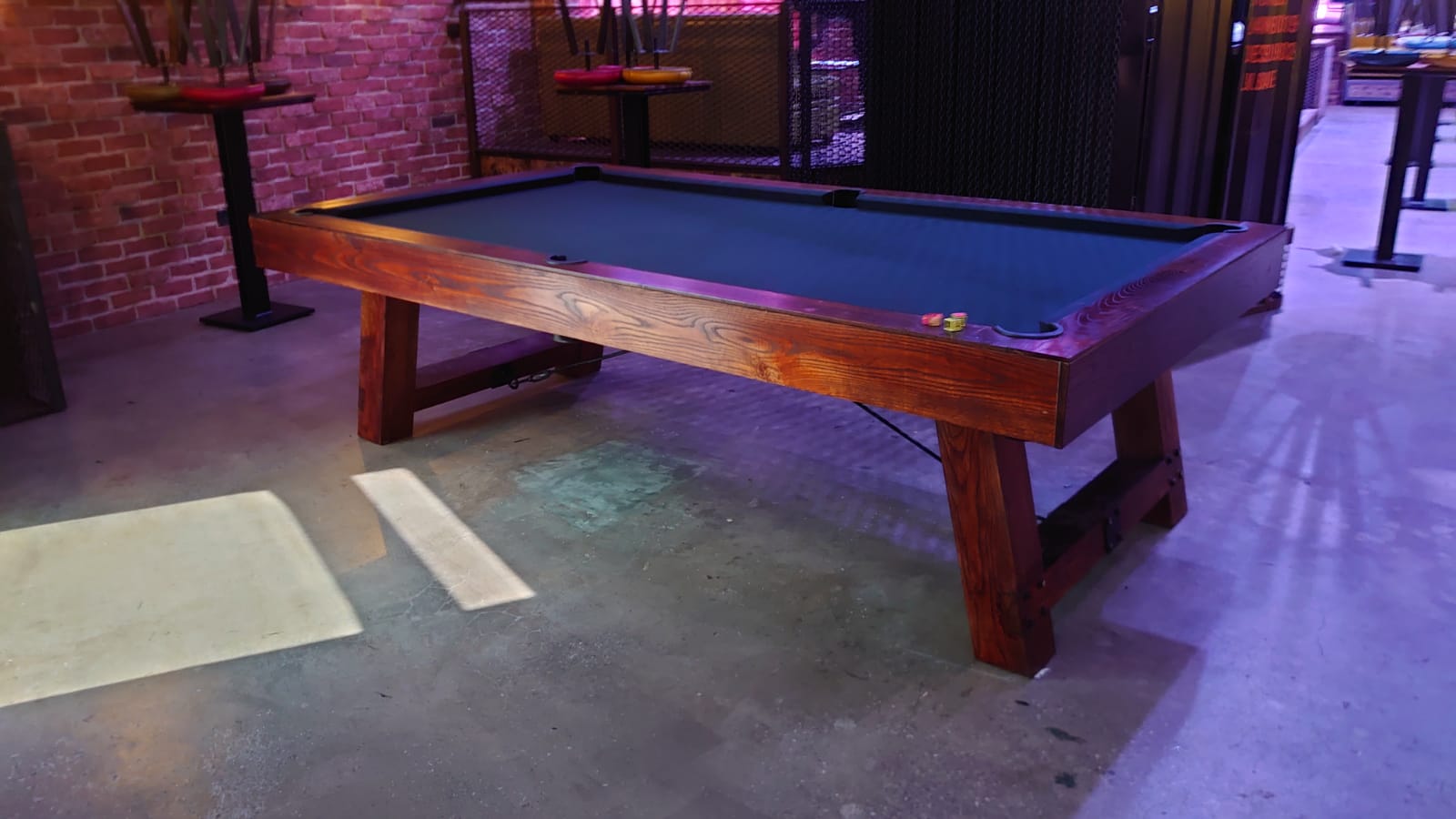 Bespoke Ash 9ft pool table - John Bennett Billiards