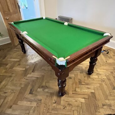 Antique Victorian George Edwards mahogany 6ft billiard dining table ...